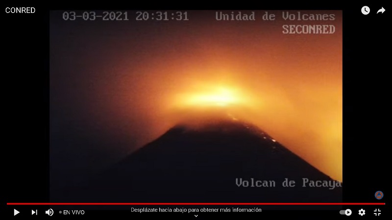 Sigue en tiempo real la erupción del Volcán de Pacaya | Noticias Green